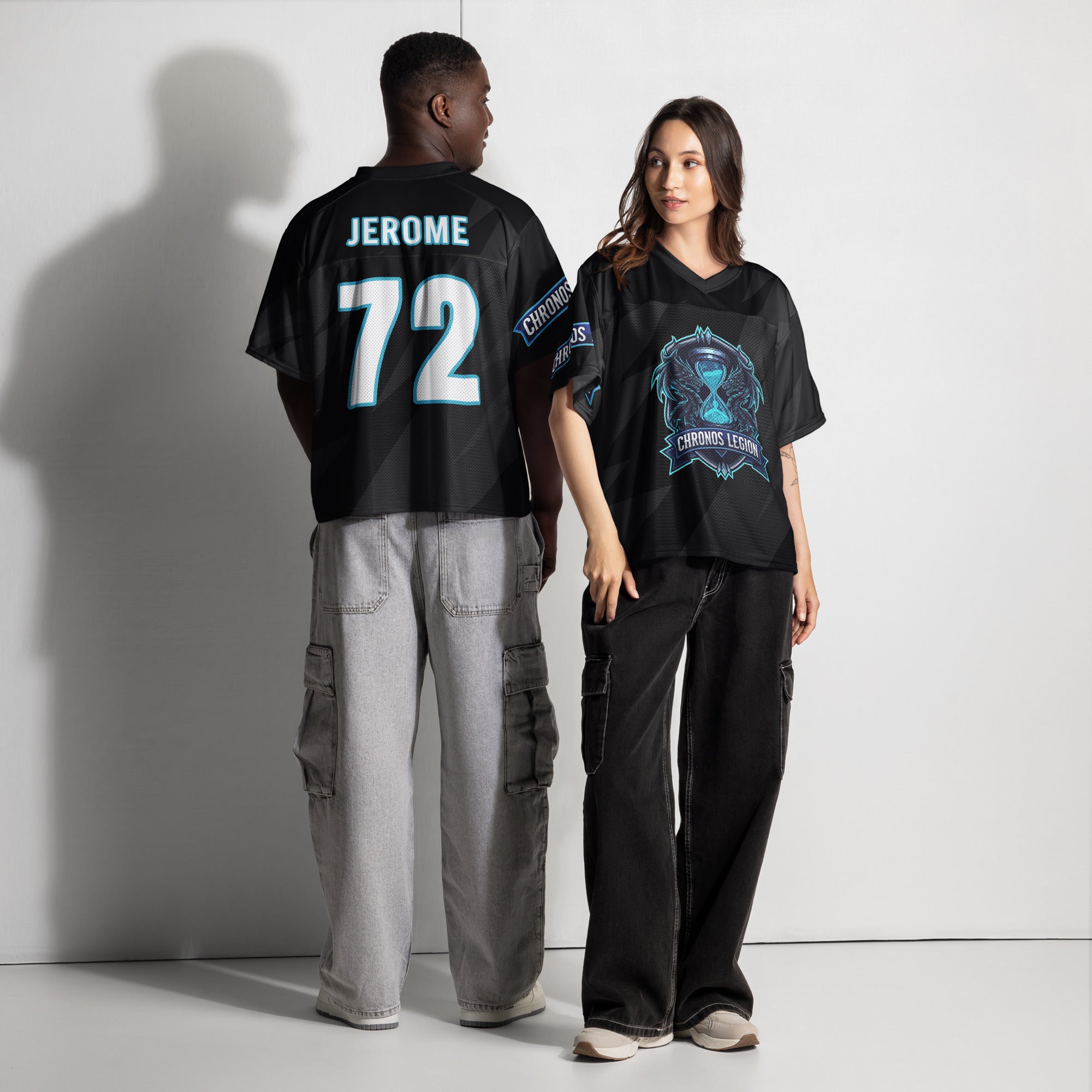 CHRONOS LEGION Boxy football jersey