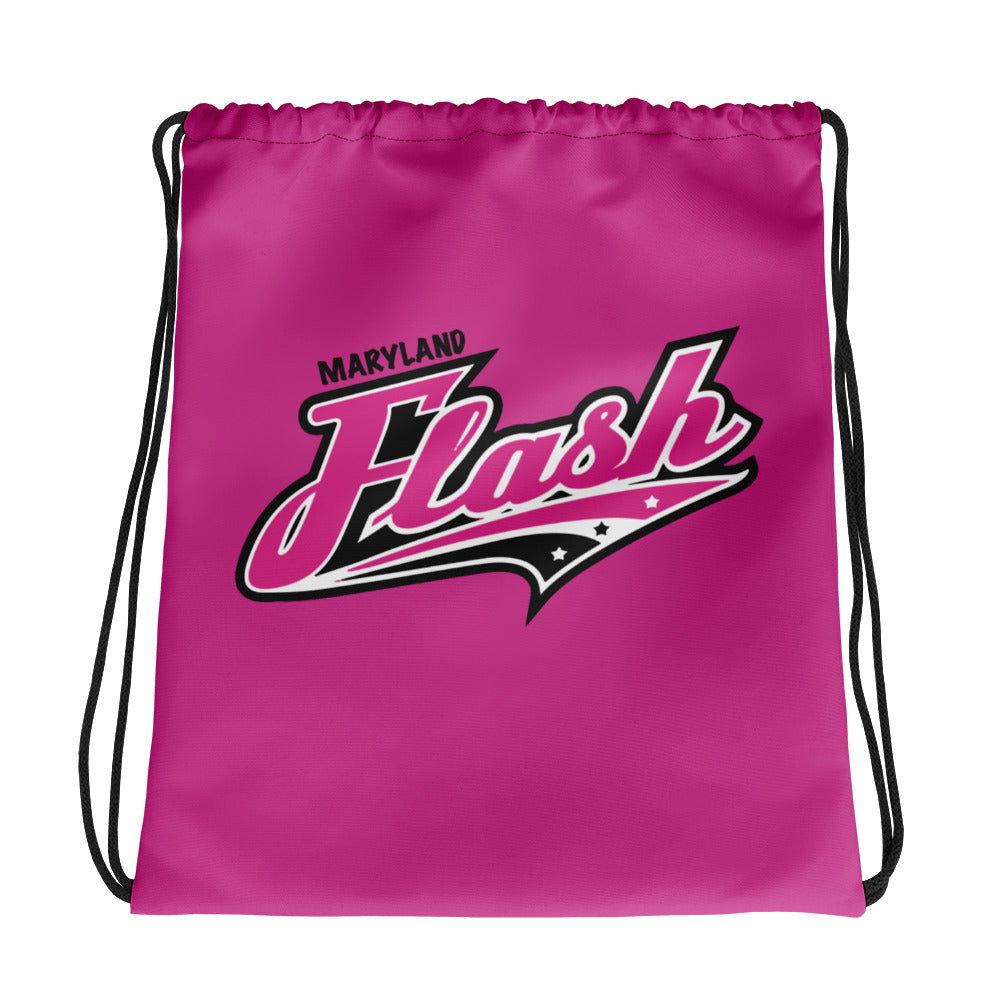 Lady Flash Drawstring Bag - Pink