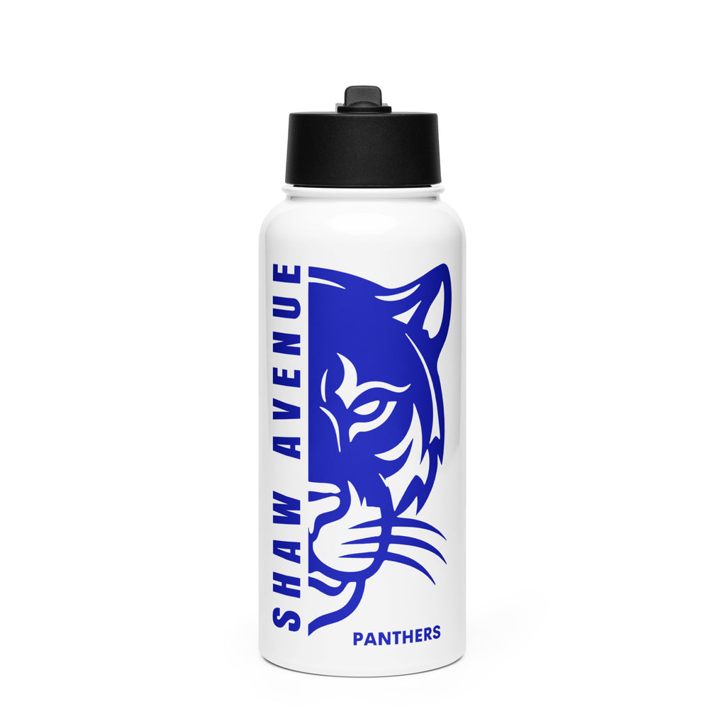 SAP Stainless steel water bottle with a straw lid