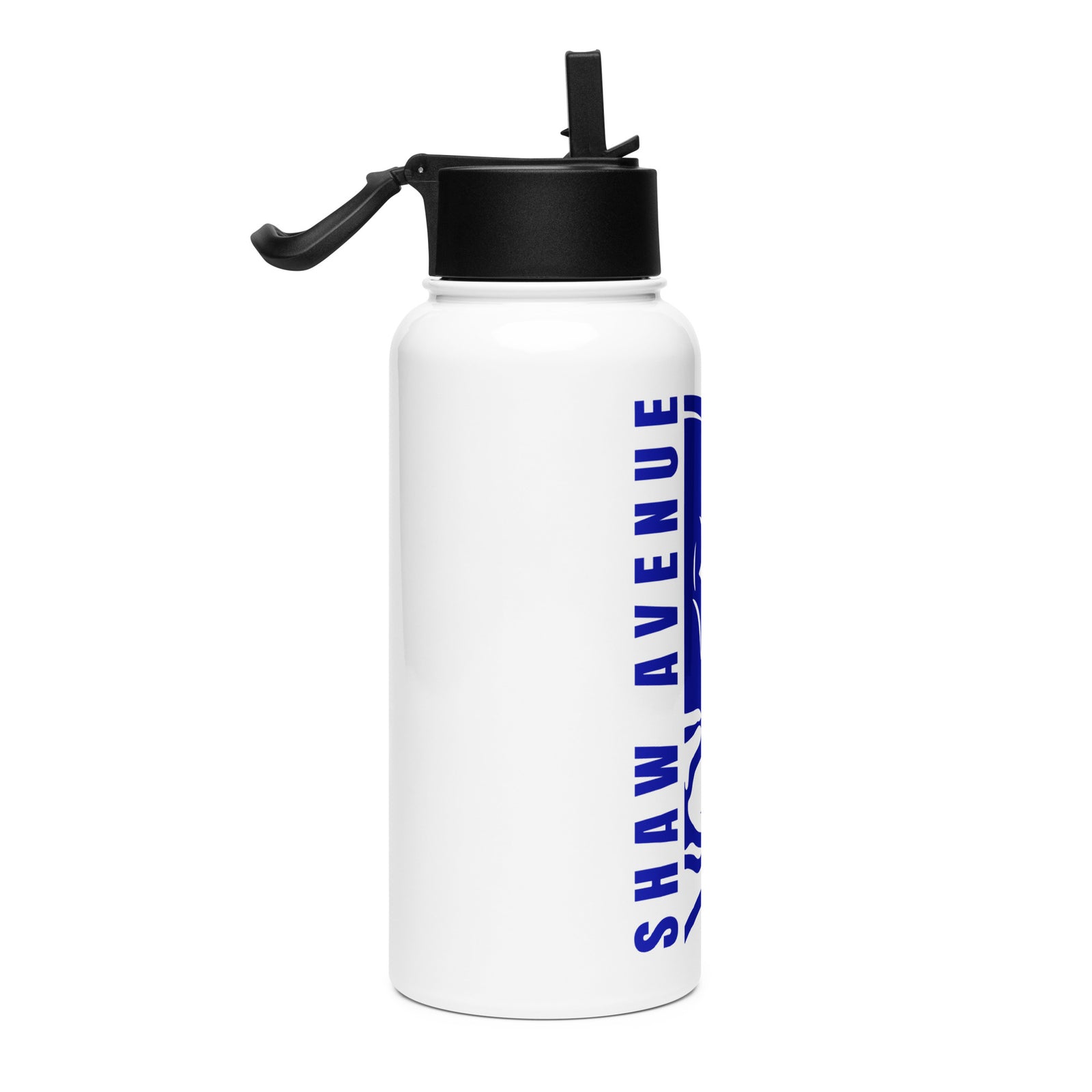 SAP Stainless steel water bottle with a straw lid