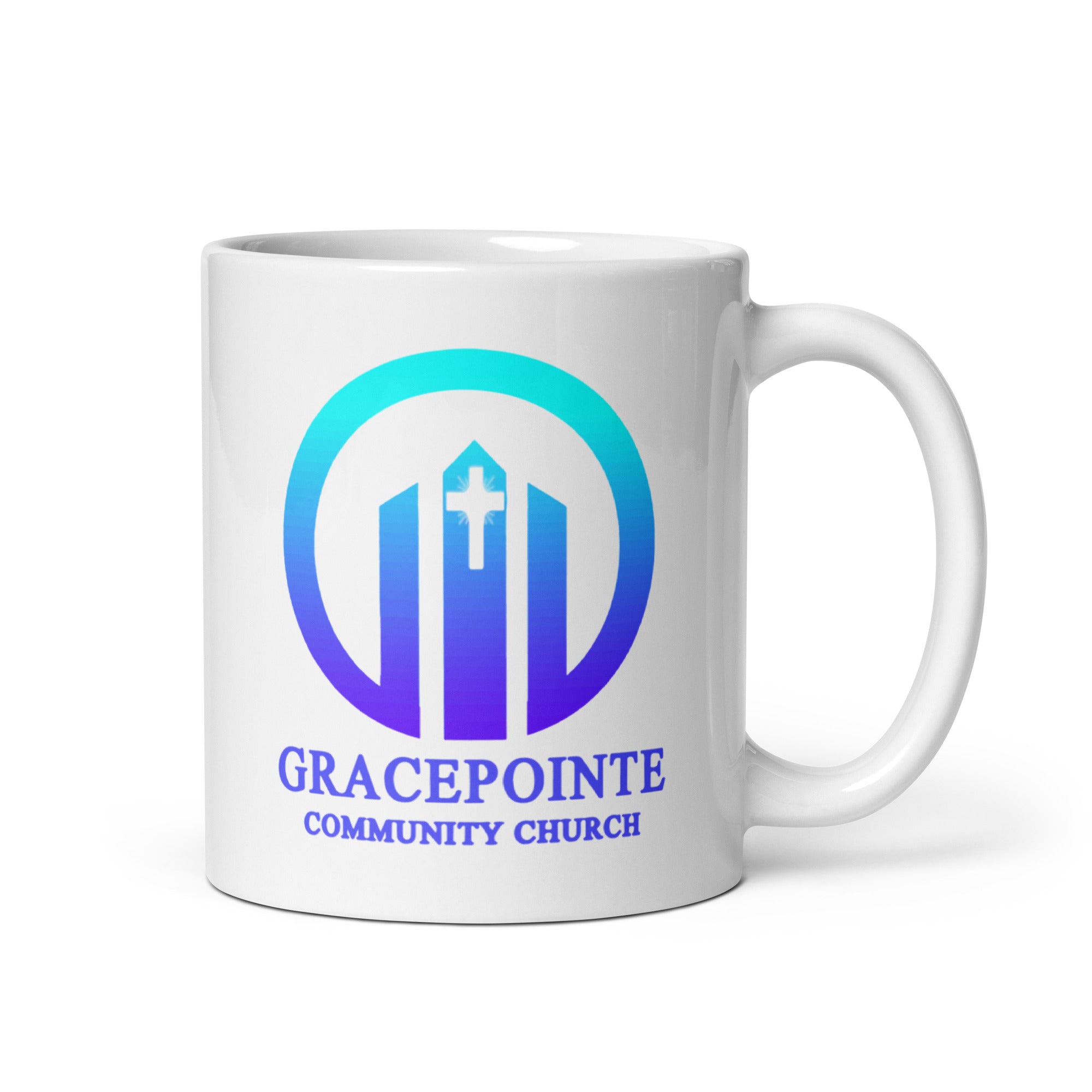 GCC White Glossy Mug